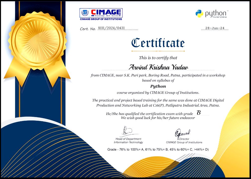 #pythonprogramming #workshop #cimagegroupofinstitutions | Arvind ... #pythonprogramming #workshop #cimagegroupofinstitutions | Arvind ...