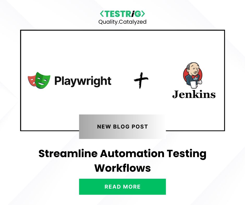 Testrig Technologies: QA & Software Testing Company on LinkedIn: # ... Testrig Technologies: QA & Software Testing Company on LinkedIn: # ...