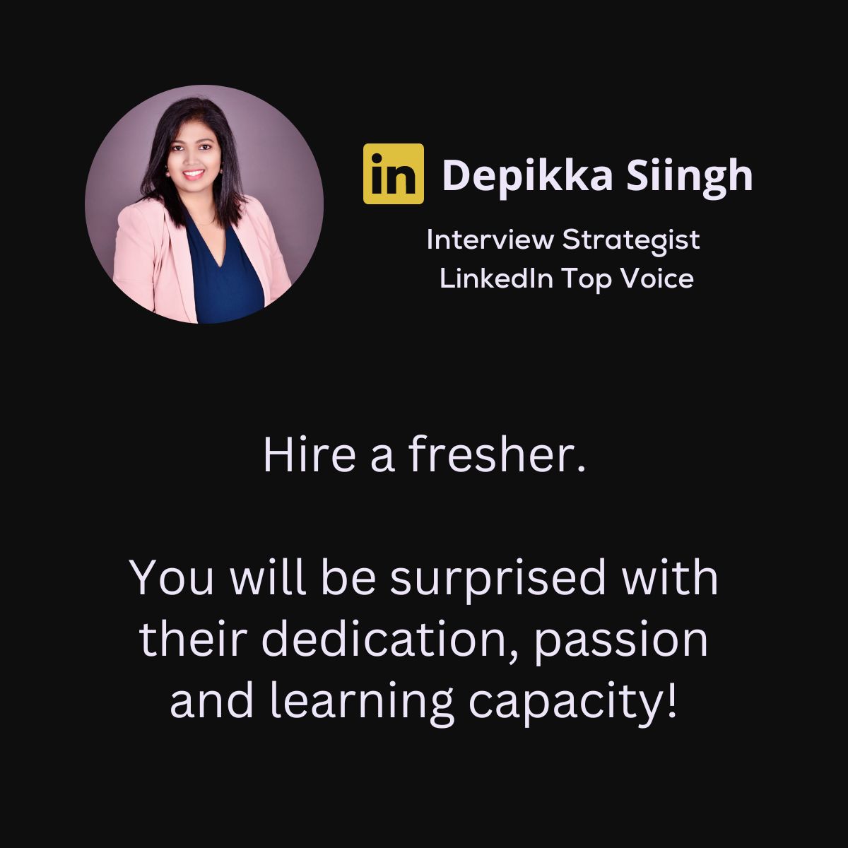 Rajashekhar Valipishetty 🥇 on LinkedIn: Agree Depikka Siingh Freshers ... Rajashekhar Valipishetty 🥇 on LinkedIn: Agree Depikka Siingh Freshers ...