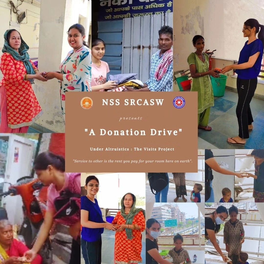 NSS SRCASW on LinkedIn: #nss_srcasw #srcasw #donation #altruistics_nss NSS SRCASW on LinkedIn: #nss_srcasw #srcasw #donation #altruistics_nss