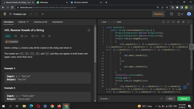 Mitun kumar Sahu on LinkedIn: #day63 #leetcode #leetcode2023 # ... Mitun kumar Sahu on LinkedIn: #day63 #leetcode #leetcode2023 # ...