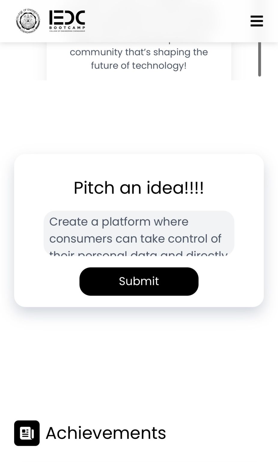Mahadevan Reji on LinkedIn: #webdevelopment #ai #firebase #iedcbootcamp ... Mahadevan Reji on LinkedIn: #webdevelopment #ai #firebase #iedcbootcamp ...