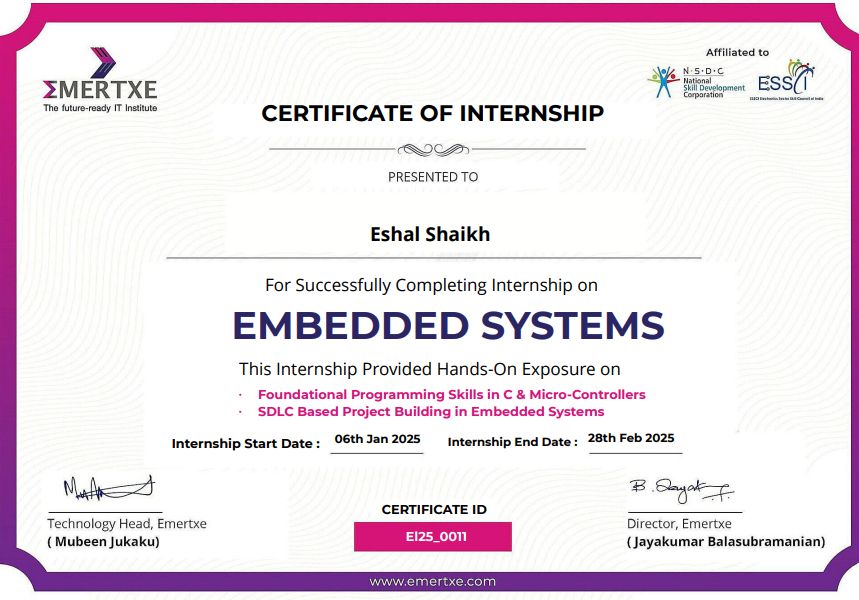 #embeddedsystems #internship #microcontrollers #cprogramming #emertxe ... #embeddedsystems #internship #microcontrollers #cprogramming #emertxe ...
