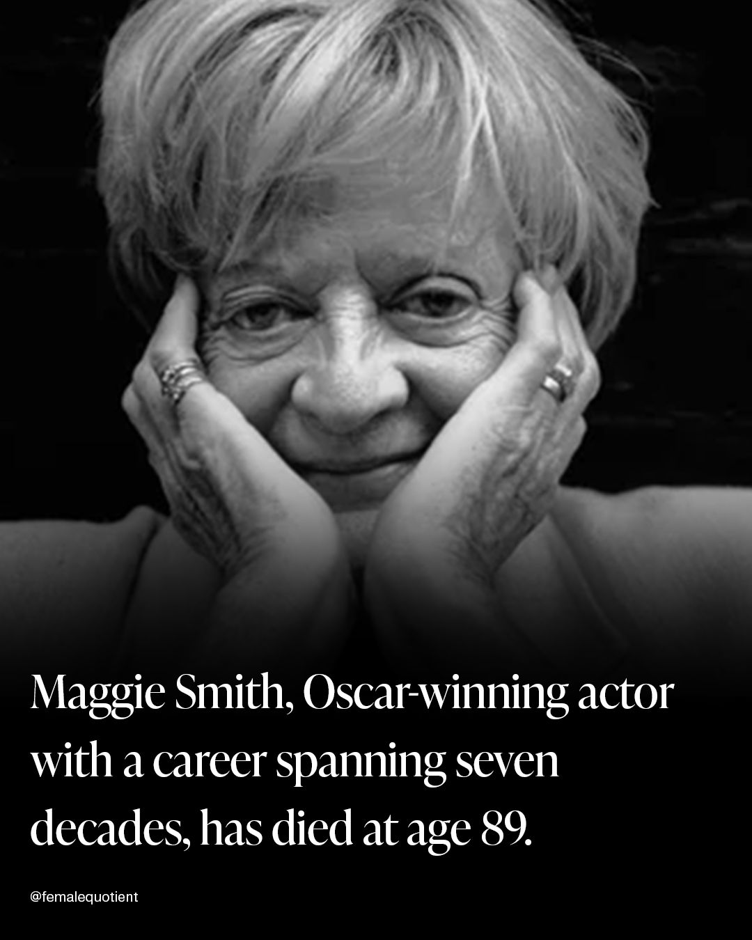 Sonia D. Andras on LinkedIn: So sad, RIP Maggie Smith! Sonia D. Andras on LinkedIn: So sad, RIP Maggie Smith!