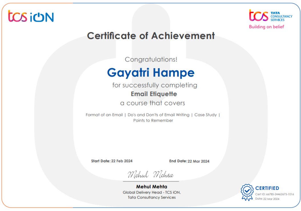 Gayatri Hampe on LinkedIn: #emailetiquette #professionaldevelopment # ... Gayatri Hampe on LinkedIn: #emailetiquette #professionaldevelopment # ...