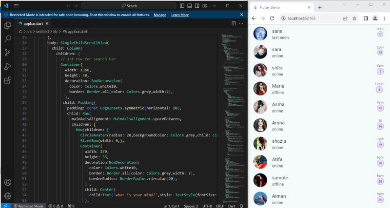 ALI A on LinkedIn: whatsapp chat ui design using appbar in flutter practice ALI A on LinkedIn: whatsapp chat ui design using appbar in flutter practice