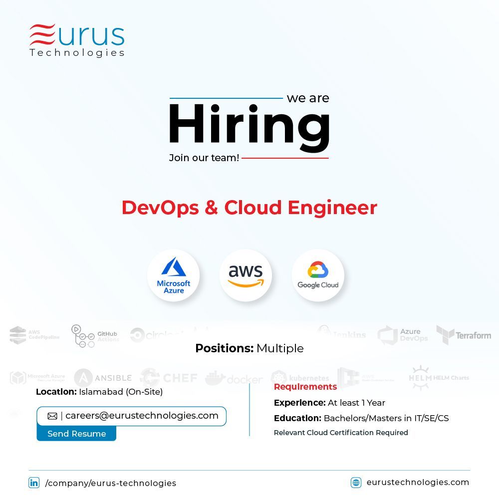 Muhammad Zohaib Usman on LinkedIn: #joinourteam #devops # ... Muhammad Zohaib Usman on LinkedIn: #joinourteam #devops # ...