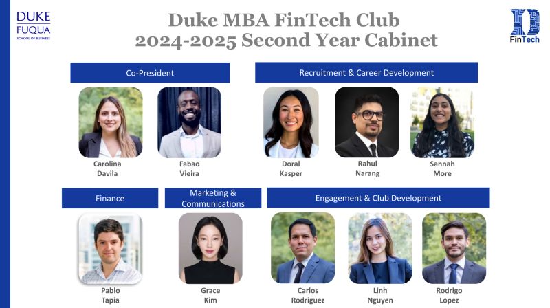 Duke MBA Fintech Club on LinkedIn: 🚀 Introducing the 2024-2025 FinTech ... Duke MBA Fintech Club on LinkedIn: 🚀 Introducing the 2024-2025 FinTech ...