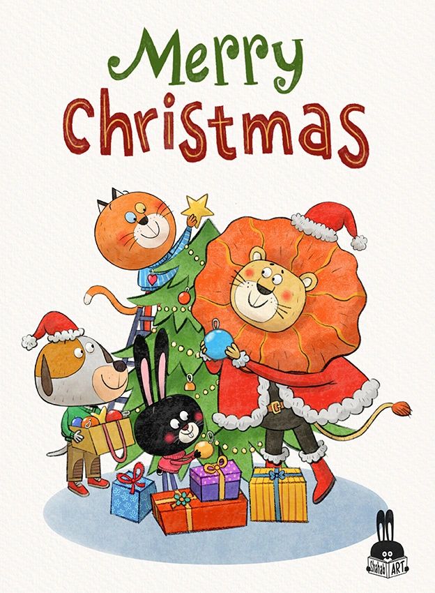 shahab shamshirsaz on LinkedIn: #christmas #illustrations #kidlit shahab shamshirsaz on LinkedIn: #christmas #illustrations #kidlit