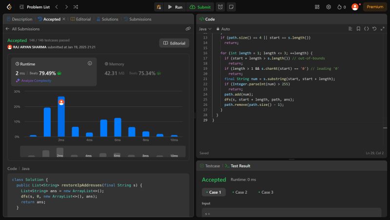 RAJ ARYAN SHARMA on LinkedIn: #100daysofcode #leetcode #codingchallenge ... RAJ ARYAN SHARMA on LinkedIn: #100daysofcode #leetcode #codingchallenge ...
