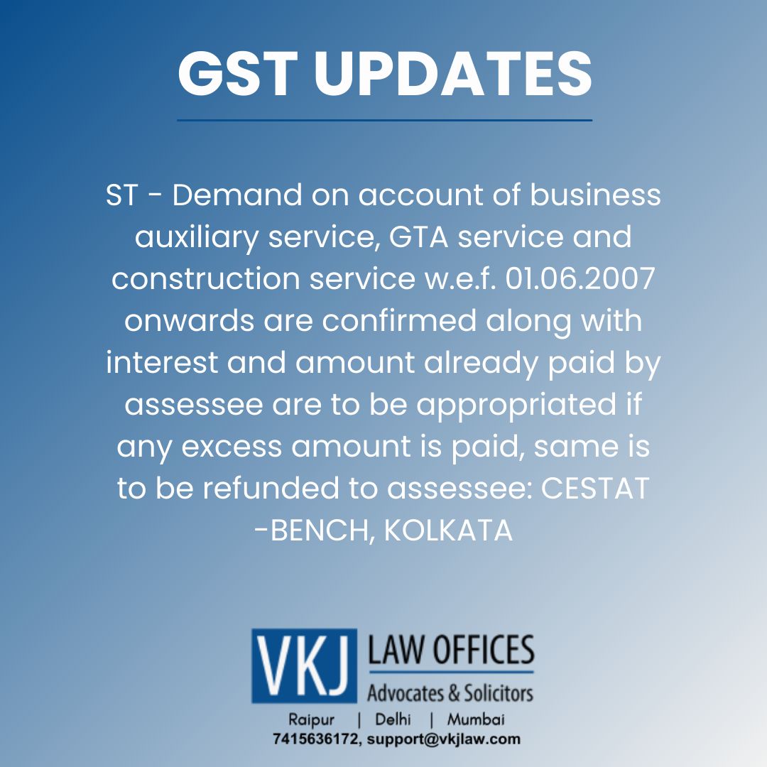 Vinay Kumar Jain on LinkedIn: #gstupdate #taxconfirmation # ... Vinay Kumar Jain on LinkedIn: #gstupdate #taxconfirmation # ...