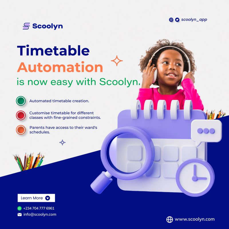 DEMO: Automate timetables for your school | Scoolyn posted on the topic ... DEMO: Automate timetables for your school | Scoolyn posted on the topic ...