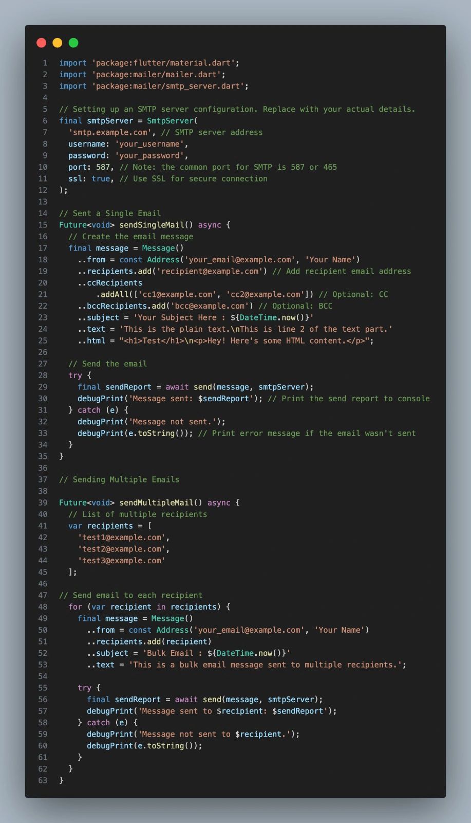Mohammed Bakali on LinkedIn: #flutter #smtp #emailintegration # ... Mohammed Bakali on LinkedIn: #flutter #smtp #emailintegration # ...