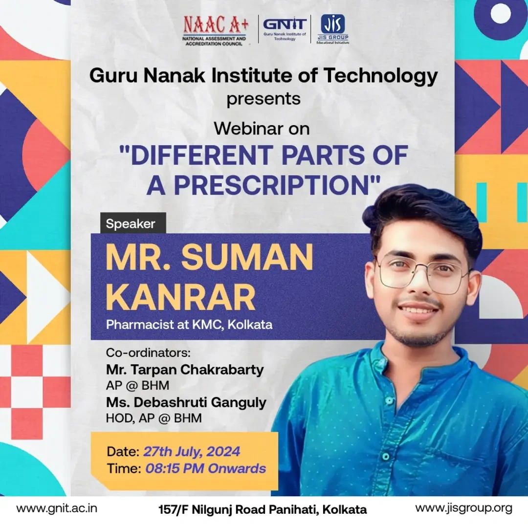 Guru Nanak Institute of Technology , Kolkata posted on LinkedIn Guru Nanak Institute of Technology , Kolkata posted on LinkedIn