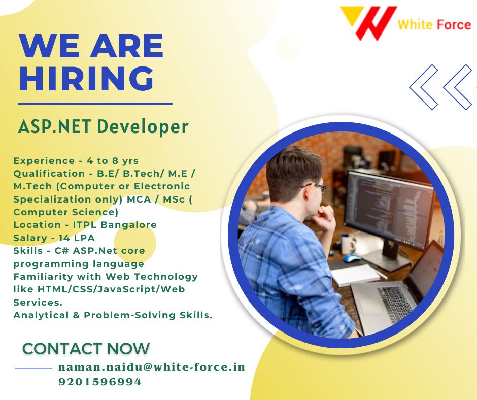 White Force Group on LinkedIn: #aspnet #angular #aspnetcore #csharp # ... White Force Group on LinkedIn: #aspnet #angular #aspnetcore #csharp # ...