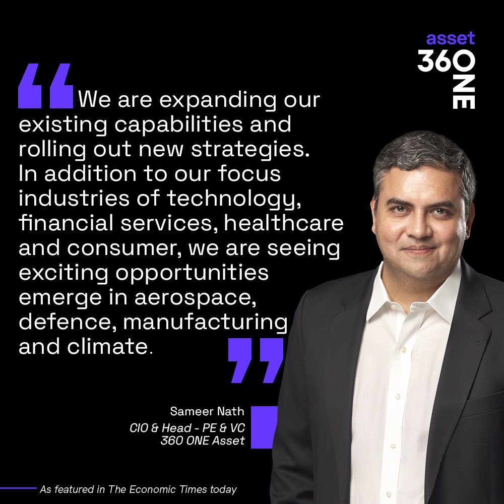 360 ONE Asset reports on India's private equity and venture capital ... 360 ONE Asset reports on India's private equity and venture capital ...