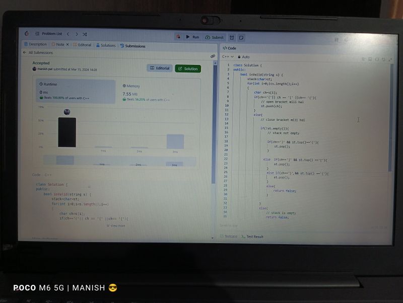 Manish Pal on LinkedIn: Sharpening my coding skills with some LeetCode ... Manish Pal on LinkedIn: Sharpening my coding skills with some LeetCode ...