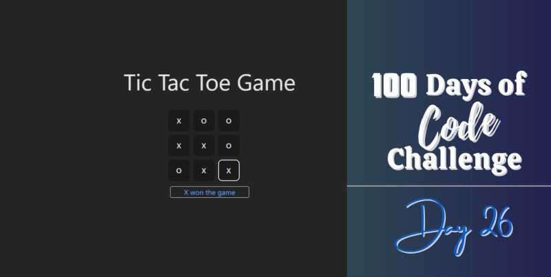 Tanmay Jadav on LinkedIn: #react #tictactoe #reactdocumentation ... Tanmay Jadav on LinkedIn: #react #tictactoe #reactdocumentation ...