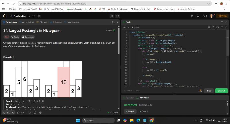 #leetcode #dsa #30dayschallenge #monotonicstack #java #codingchallenge ... #leetcode #dsa #30dayschallenge #monotonicstack #java #codingchallenge ...