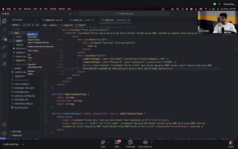 Michael Hosamani on LinkedIn: #webdevelopment #learninpublic #100xdevs Michael Hosamani on LinkedIn: #webdevelopment #learninpublic #100xdevs
