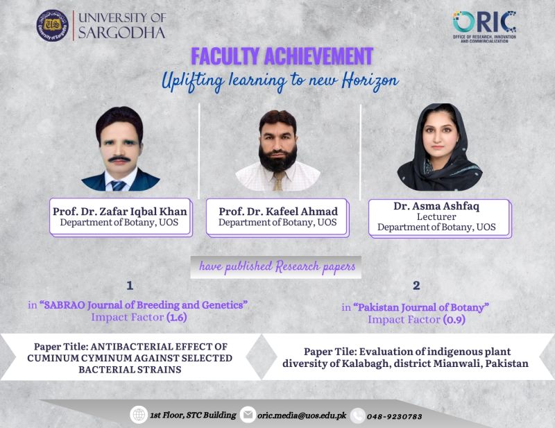 ORIC-UOS congratulates on publication of research papers | ORIC ... ORIC-UOS congratulates on publication of research papers | ORIC ...