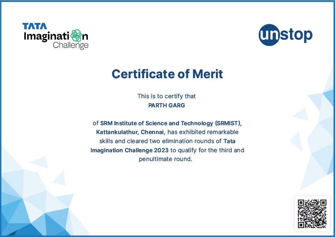 Parth Garg on LinkedIn: #imaginethat Parth Garg on LinkedIn: #imaginethat