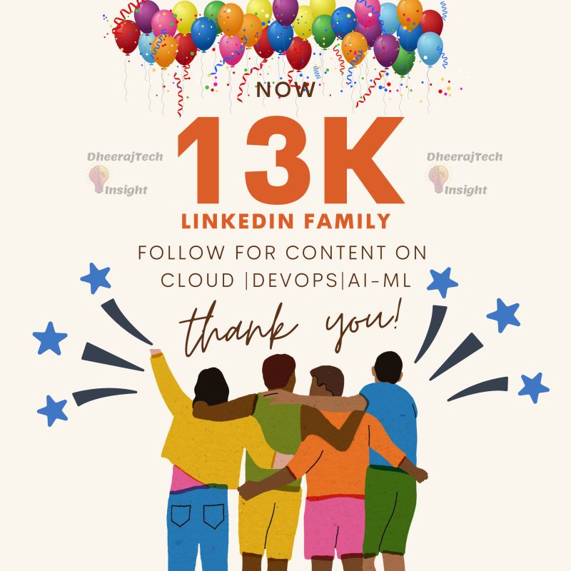 Dheeraj Choudhary on LinkedIn: #cloud #devops #ai #ml #techcommunity ... Dheeraj Choudhary on LinkedIn: #cloud #devops #ai #ml #techcommunity ...