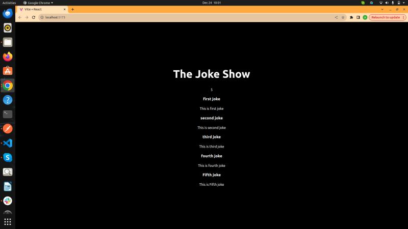 Project 4: The Joke Show using react and react | Arun Tekwani posted on ... Project 4: The Joke Show using react and react | Arun Tekwani posted on ...