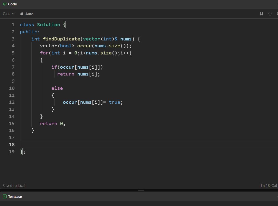 LeetCode problem #287: Find the Duplicate Number | Yash Kaushik posted ... LeetCode problem #287: Find the Duplicate Number | Yash Kaushik posted ...