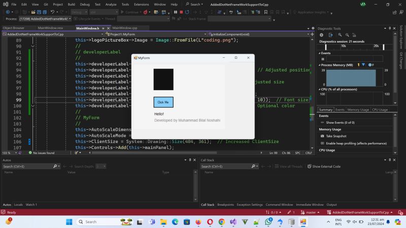 Muhammad Bilal Noshahi on LinkedIn: Added .NET Framework support (clr ... Muhammad Bilal Noshahi on LinkedIn: Added .NET Framework support (clr ...
