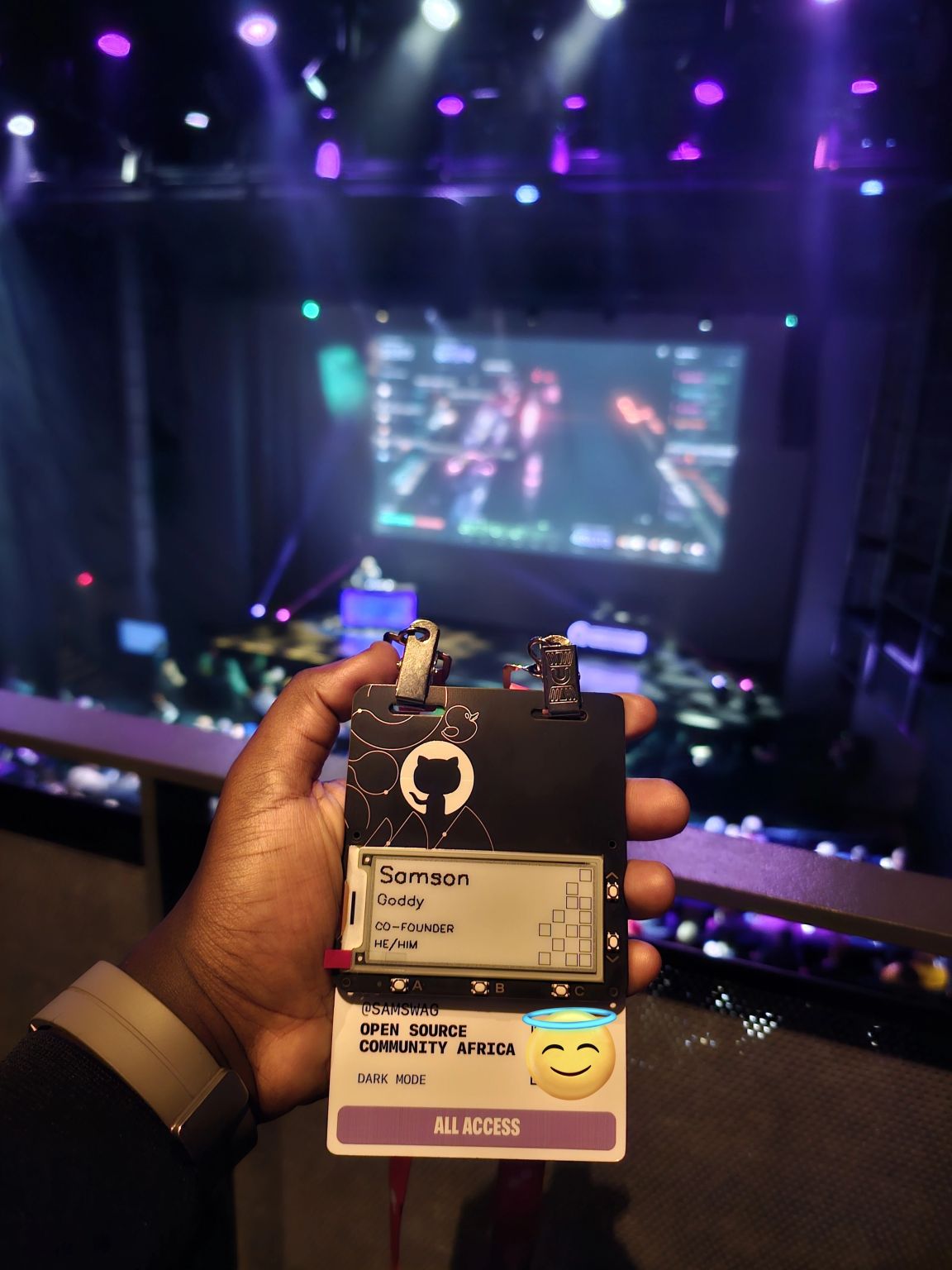Samson Goddy on LinkedIn: #githubuniverse #githubstar Samson Goddy on LinkedIn: #githubuniverse #githubstar
