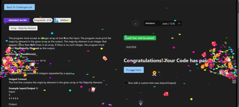 NITHIYA S on LinkedIn: #75daysofcode #codingchallenge #skillrack # ... NITHIYA S on LinkedIn: #75daysofcode #codingchallenge #skillrack # ...