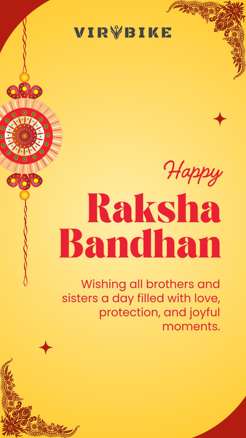 VIR Bike on LinkedIn: #rakshabandhan #virbike VIR Bike on LinkedIn: #rakshabandhan #virbike