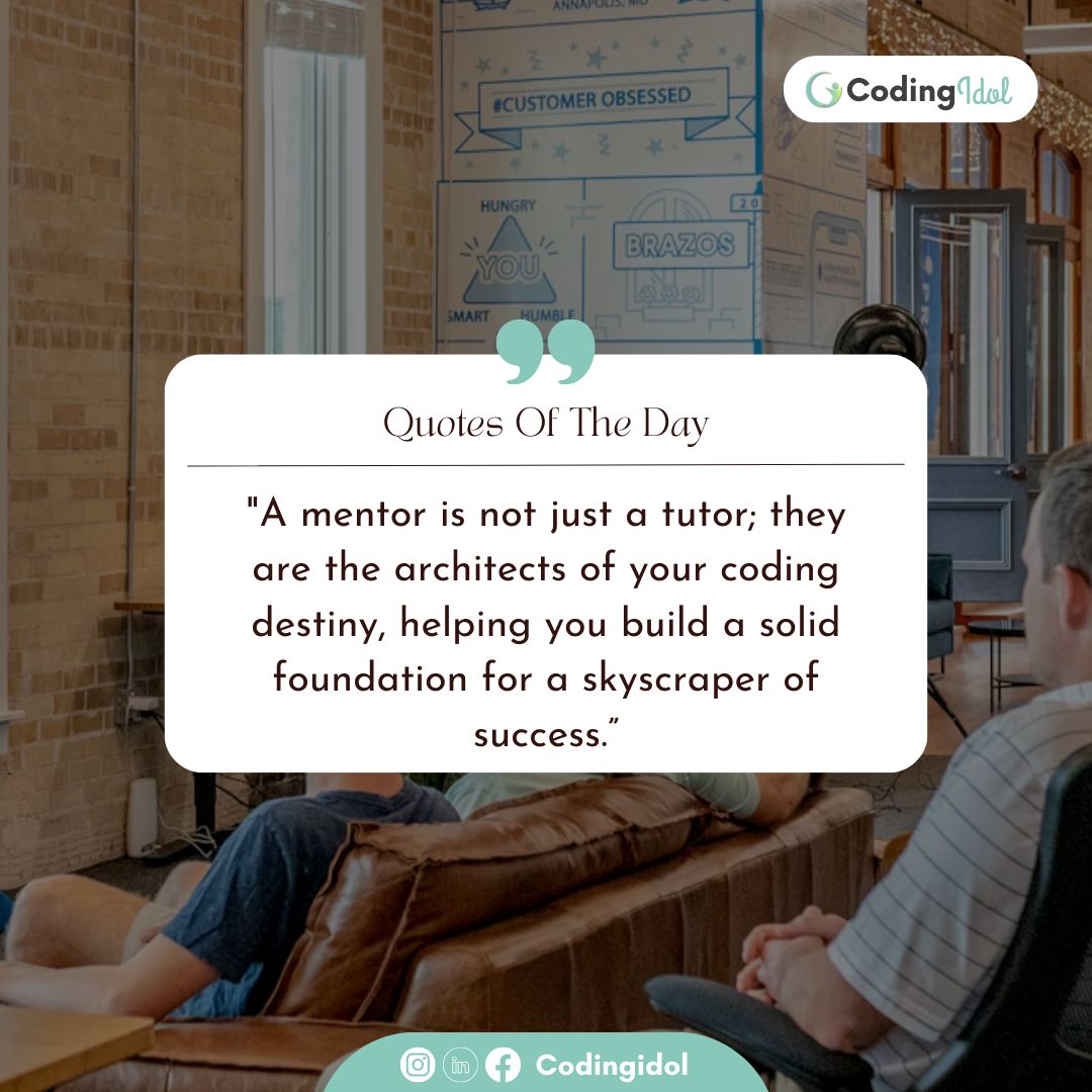 CodingIdol on LinkedIn: #mentorshipmatters #codingmentor # ... CodingIdol on LinkedIn: #mentorshipmatters #codingmentor # ...