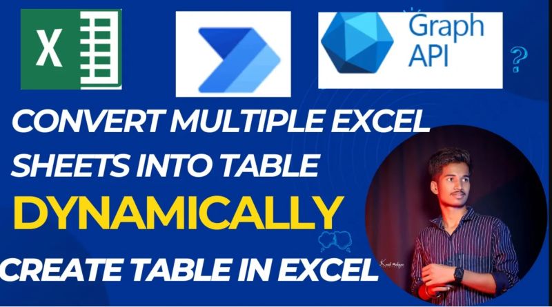 Ravindra Jadhav on LinkedIn: Convert Multiple Excel Sheets Into Table ... Ravindra Jadhav on LinkedIn: Convert Multiple Excel Sheets Into Table ...