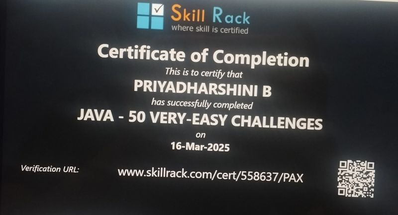 #java #codingskills #skillrack #problemsolving | Priyadharshini B #java #codingskills #skillrack #problemsolving | Priyadharshini B