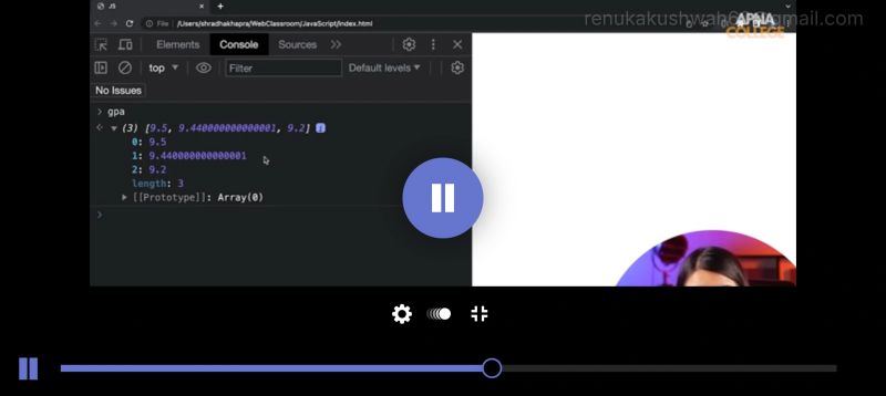 #javascript #arraymethods #codingjourney | Renuka Kushwah #javascript #arraymethods #codingjourney | Renuka Kushwah