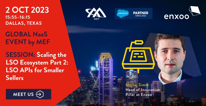 Enxoo on LinkedIn: #lso #mef #enxoo #mef #telecom #apis #transformation Enxoo on LinkedIn: #lso #mef #enxoo #mef #telecom #apis #transformation