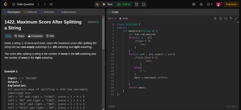 Ashitosh Lavhate on LinkedIn: #binarystring #greedyalgorithm # ... Ashitosh Lavhate on LinkedIn: #binarystring #greedyalgorithm # ...