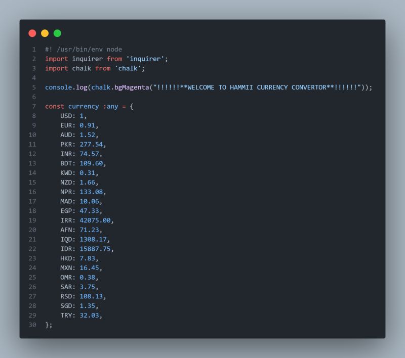 Hammad Ali on LinkedIn: #currencyconverter #nodejs #typescript # ... Hammad Ali on LinkedIn: #currencyconverter #nodejs #typescript # ...