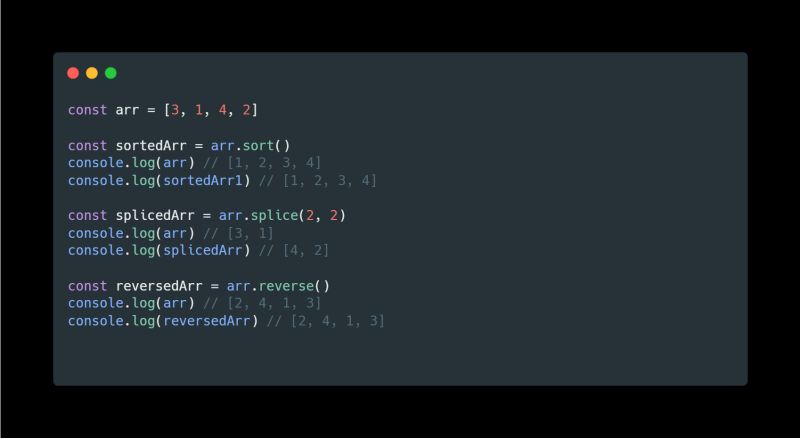#javascript #immutablearrays #programmingtips #codingchallenge ... #javascript #immutablearrays #programmingtips #codingchallenge ...