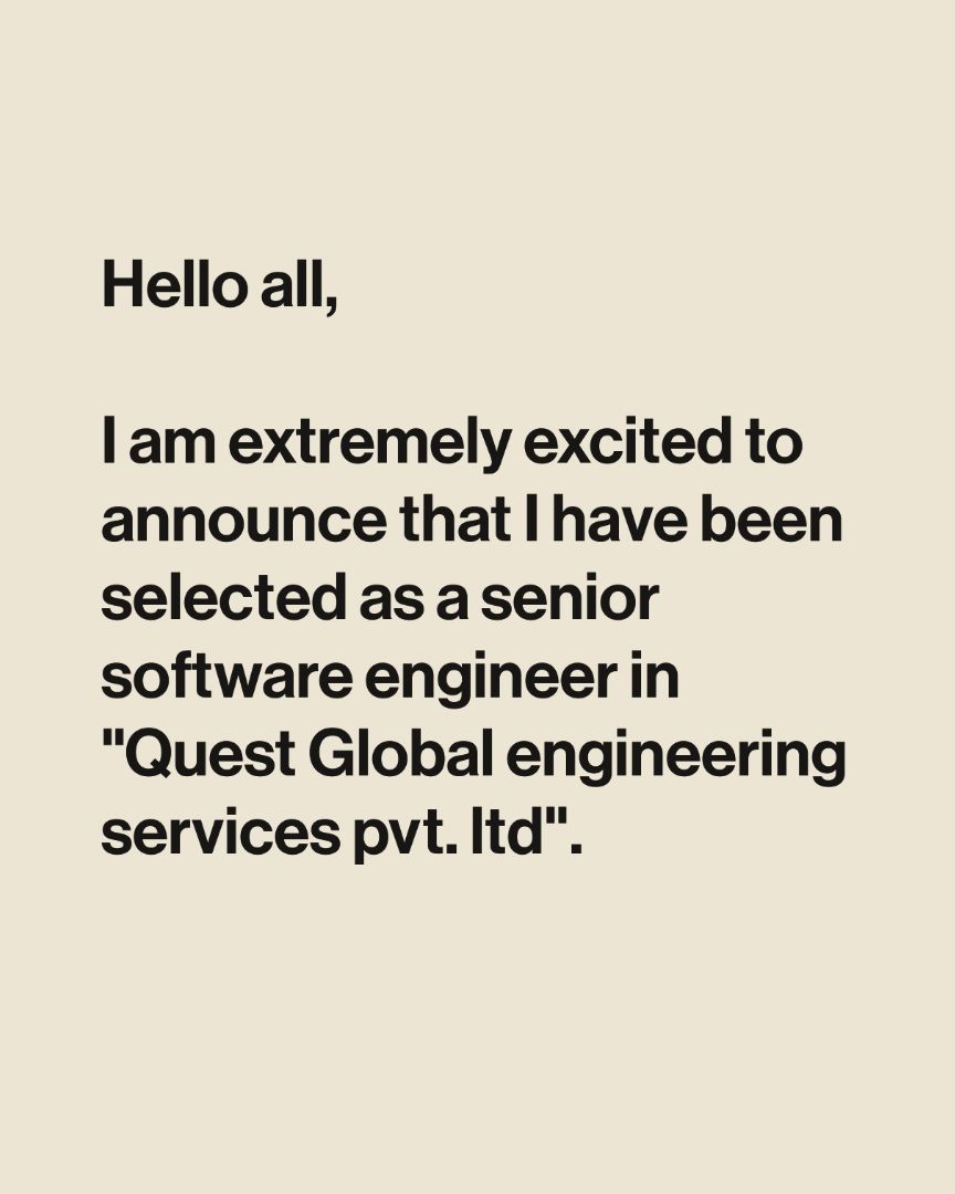 Abhishek Verma on LinkedIn: New job opportunity.... Abhishek Verma on LinkedIn: New job opportunity....