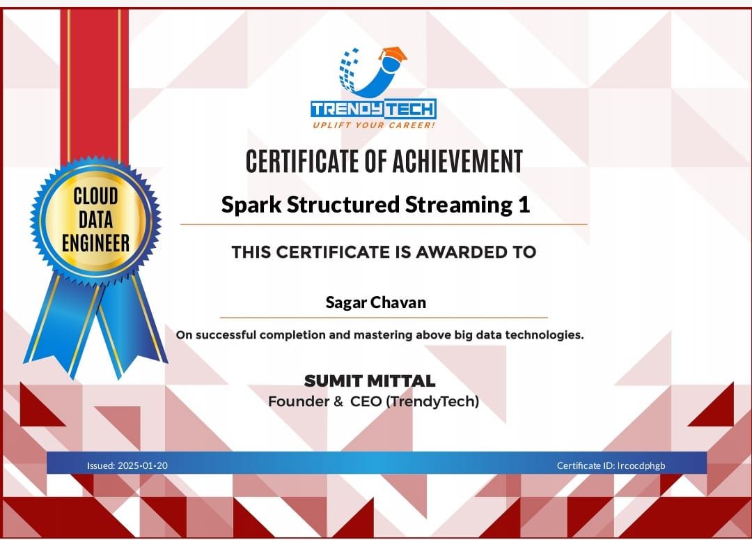 Sagar Chavan on LinkedIn: #dataengineering #datascience #bigdata # ... Sagar Chavan on LinkedIn: #dataengineering #datascience #bigdata # ...