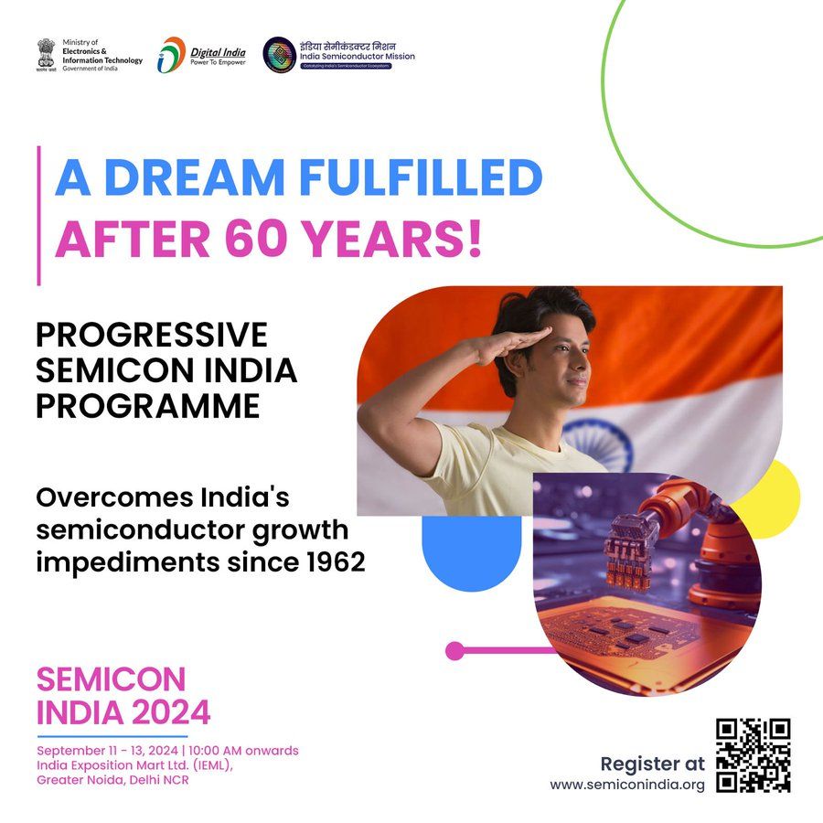 India Semiconductor Mission on LinkedIn: #semiconindia2024 # ... India Semiconductor Mission on LinkedIn: #semiconindia2024 # ...