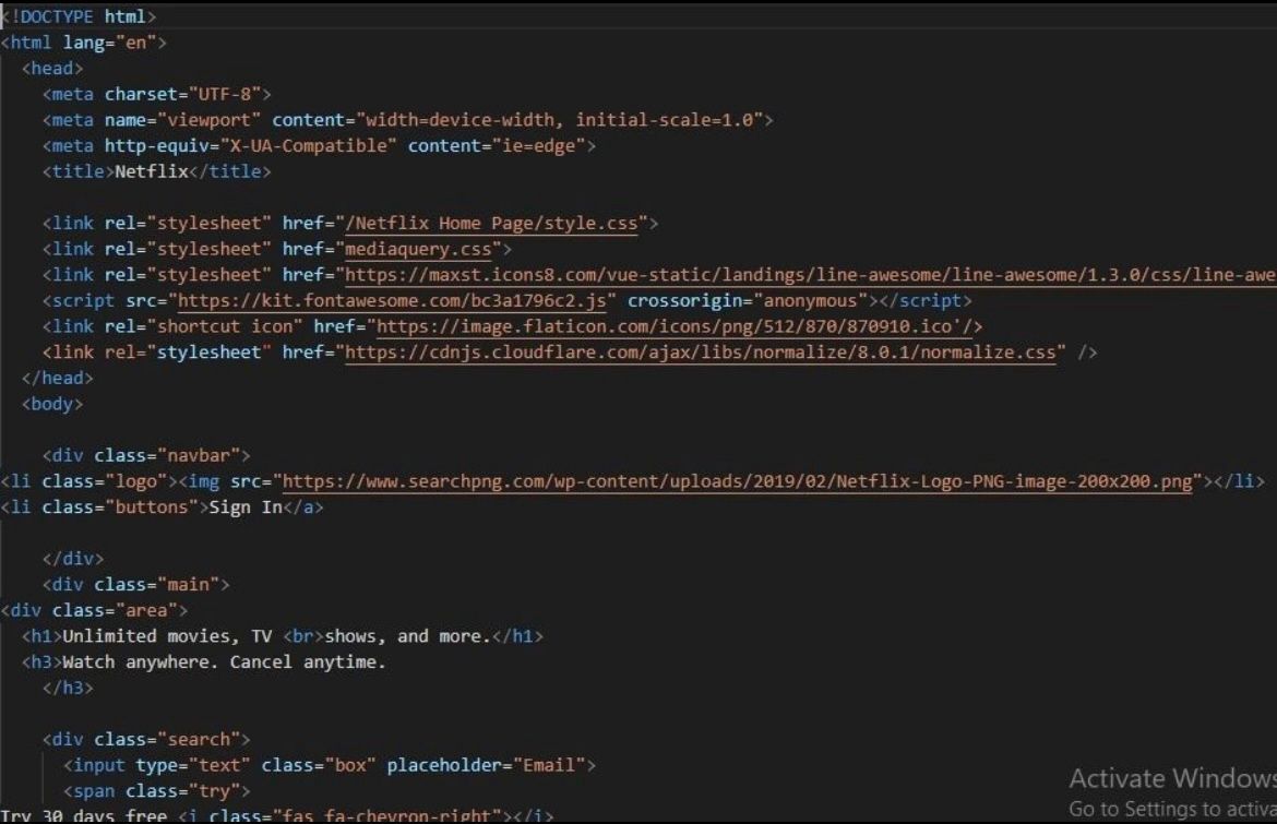 Pratham Sharma on LinkedIn: #intern #netflix #coding #html #css # ... Pratham Sharma on LinkedIn: #intern #netflix #coding #html #css # ...