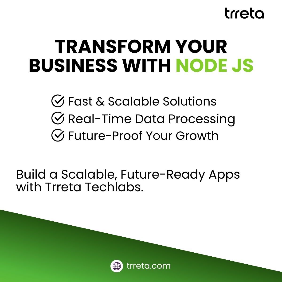 Trreta Techlabs on LinkedIn: #nodejs #webdevelopment #scalablesolutions ... Trreta Techlabs on LinkedIn: #nodejs #webdevelopment #scalablesolutions ...