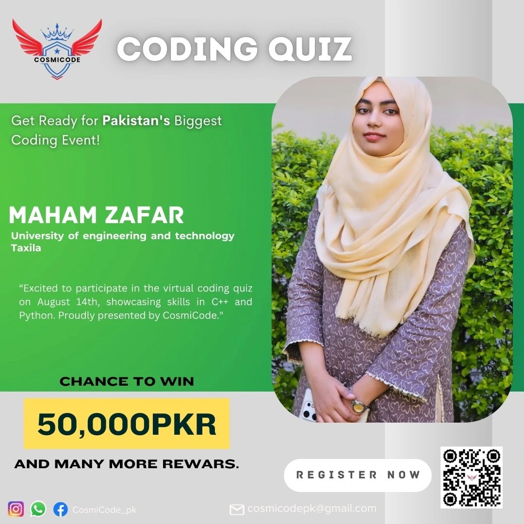 Maham Zafar on LinkedIn: #cosmicode #coding #python Maham Zafar on LinkedIn: #cosmicode #coding #python