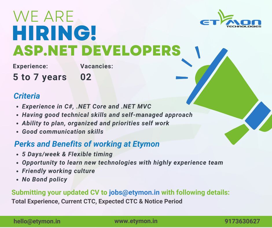 Etymon Technologies on LinkedIn: #aspdotnet #core #mvc #azure #sql # ... Etymon Technologies on LinkedIn: #aspdotnet #core #mvc #azure #sql # ...