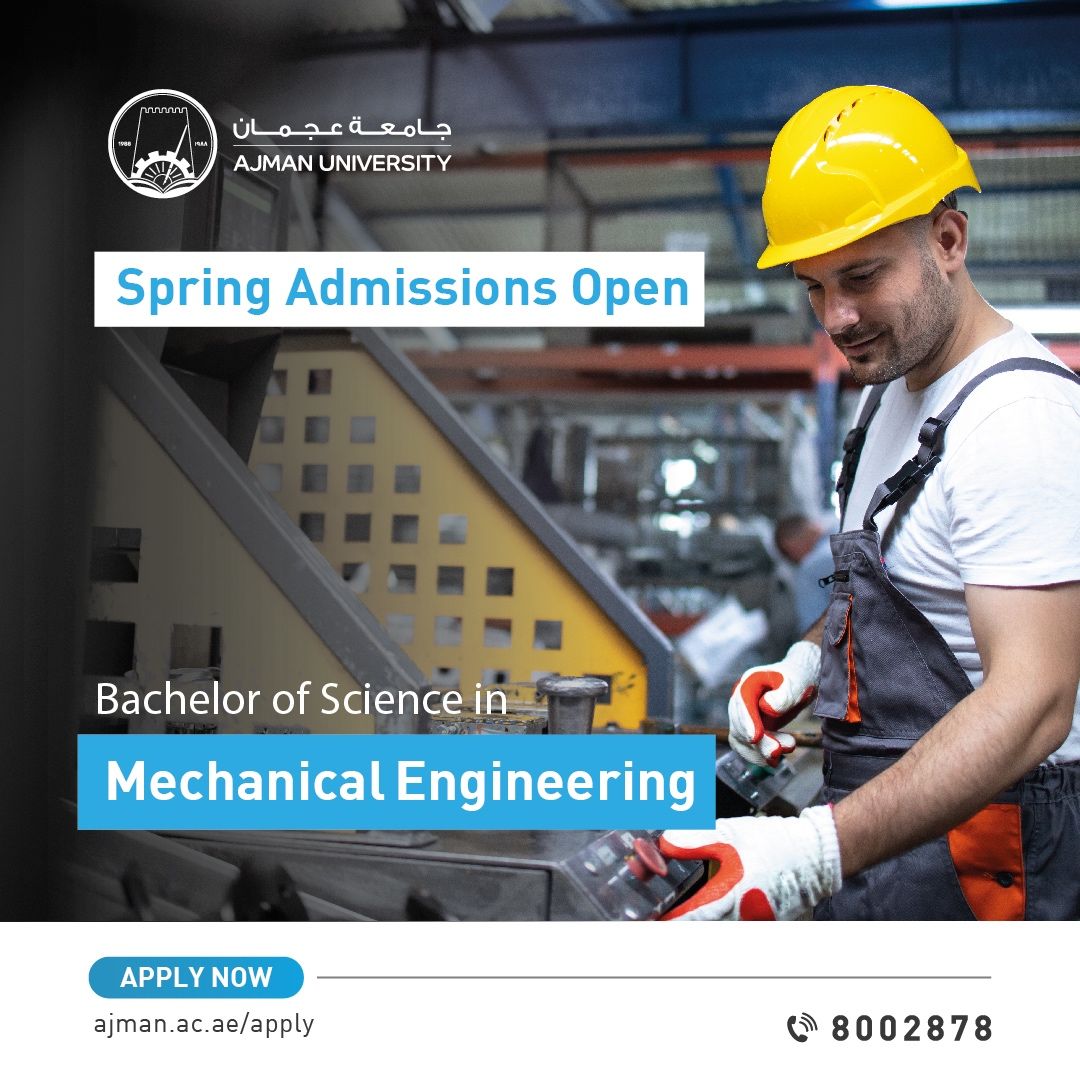 Ajman University on LinkedIn: Join the Bachelor of Science in ... Ajman University on LinkedIn: Join the Bachelor of Science in ...