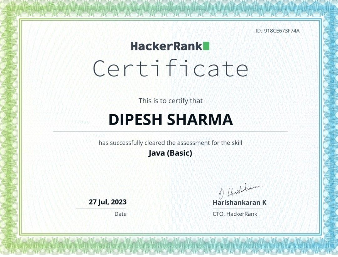 Dipesh Sharma on LinkedIn: #java #connections #programming #skills Dipesh Sharma on LinkedIn: #java #connections #programming #skills